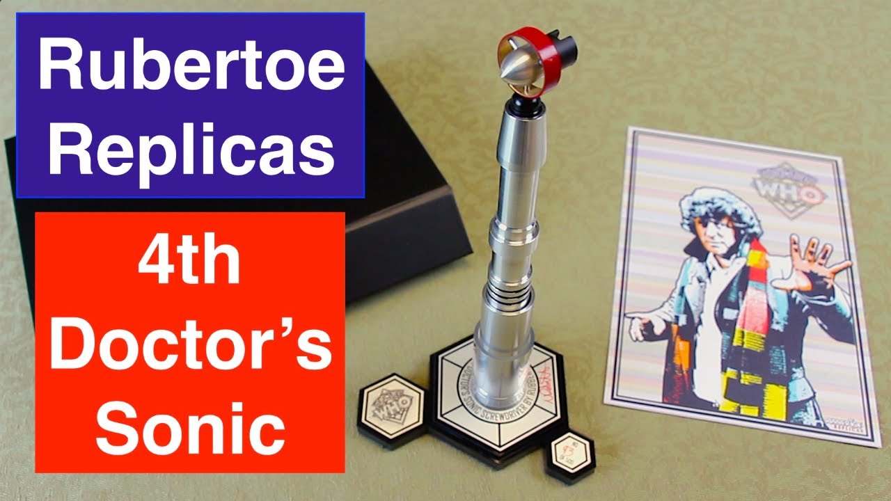 Rubbertoe Replicas Doctor Who 4th Doctor Sonic Screwdriver - Detailed ...