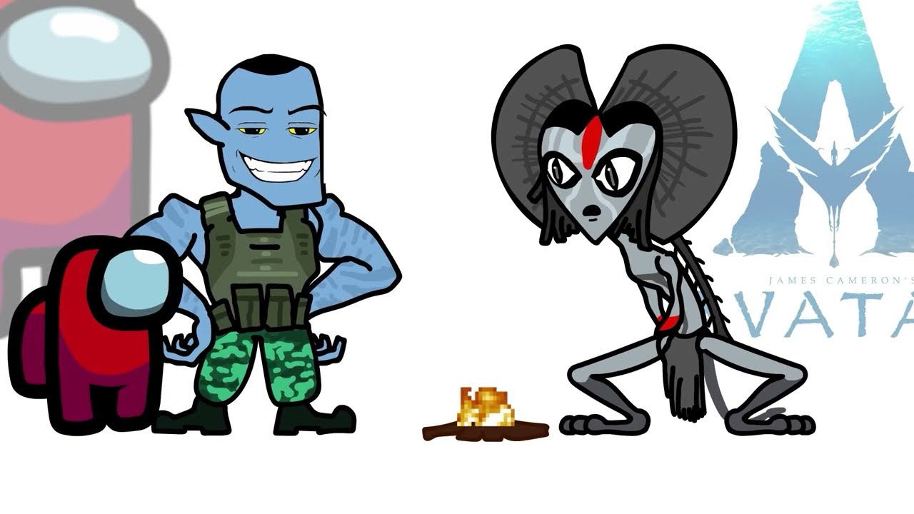 Mini Crewmate Kills Avatar: Fire and Ash Characters | Among Us - YouTube