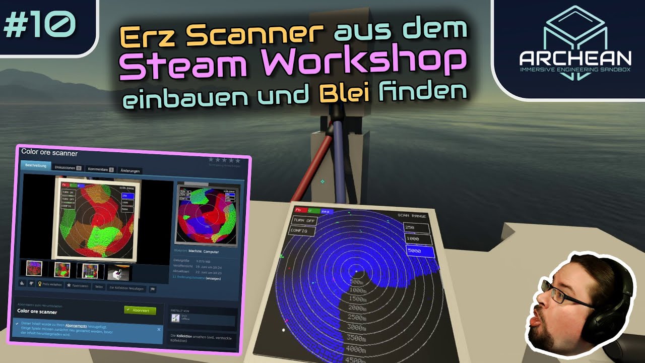 Archean | Erz Scanner aus Steam Workshop einbauen und Blei finden | LP #10 - YouTube
