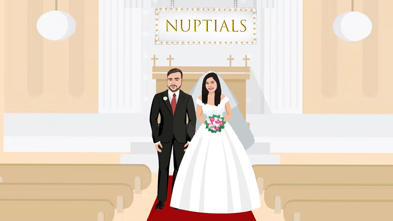 Animated Wedding Invites | Carricature Invitation | Nikcreation - YouTube
