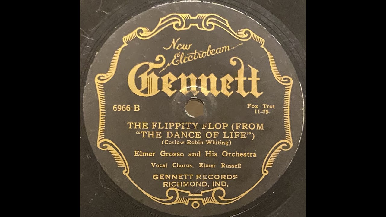 Elmer Grosso and His Orchestra - The Flippity Flop - From The Dance Of ...