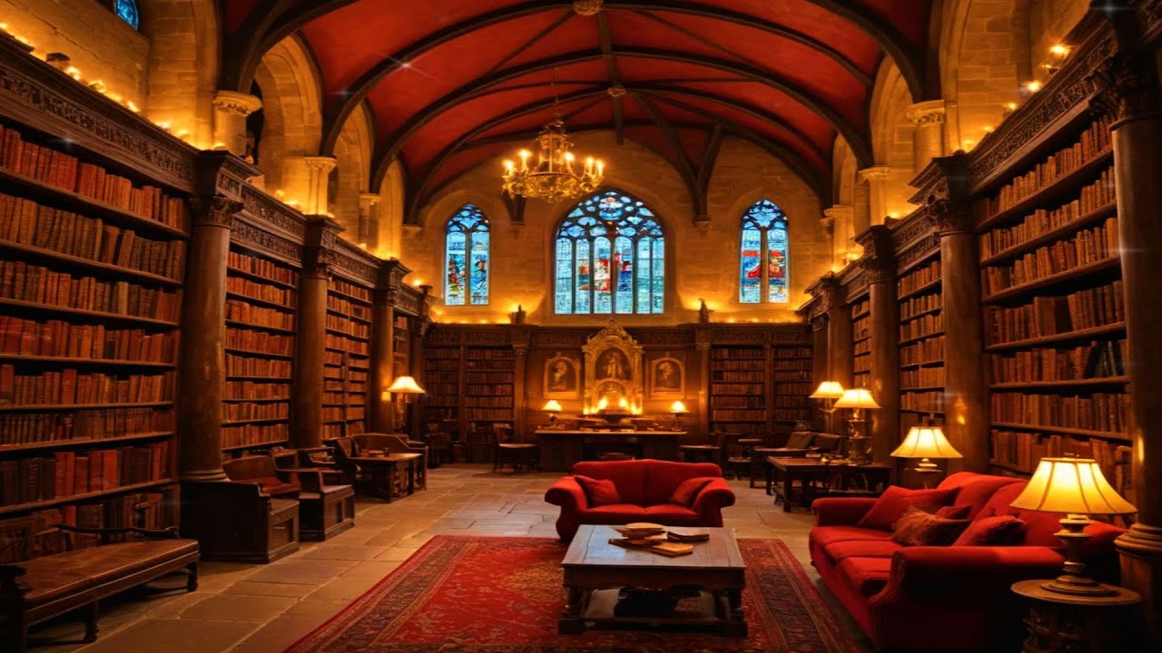 🔴Tranquil byzantine evenings/Violin Serenades in a Quiet Library ...