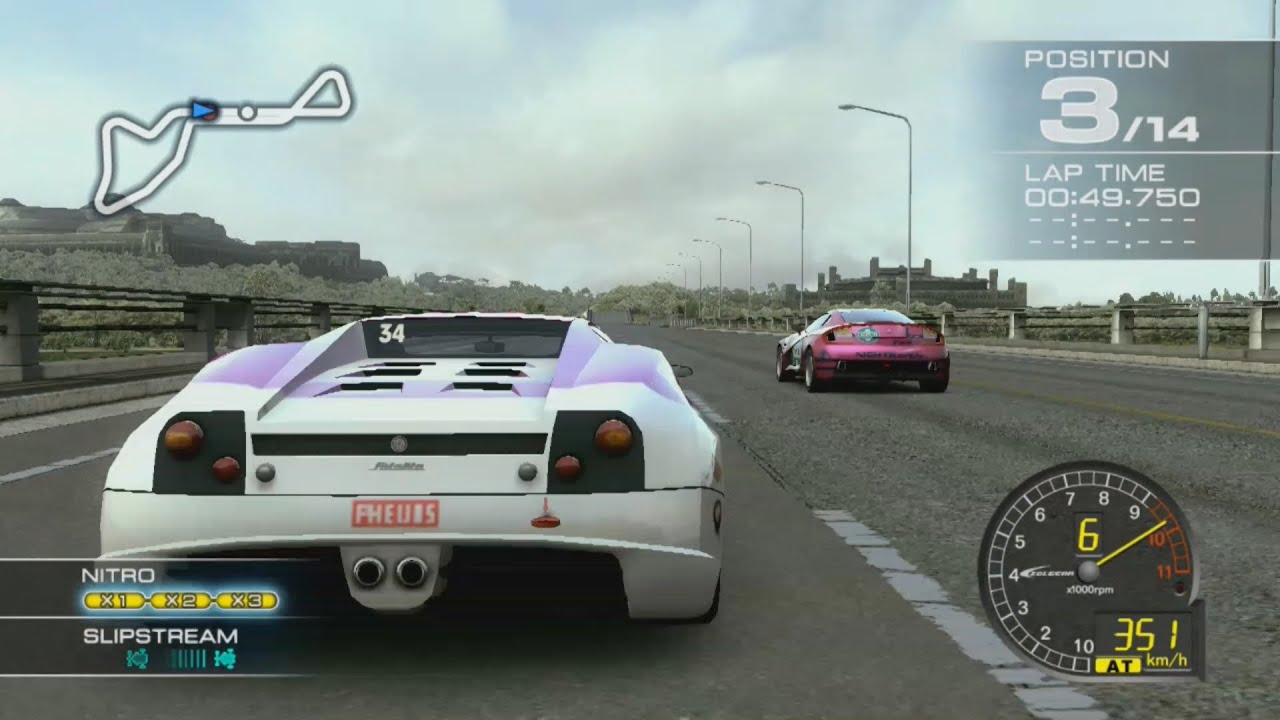 Ridge Racer 7 Maker's Trial ZOLGEAR with Meltfire at Shadow Caves R ...