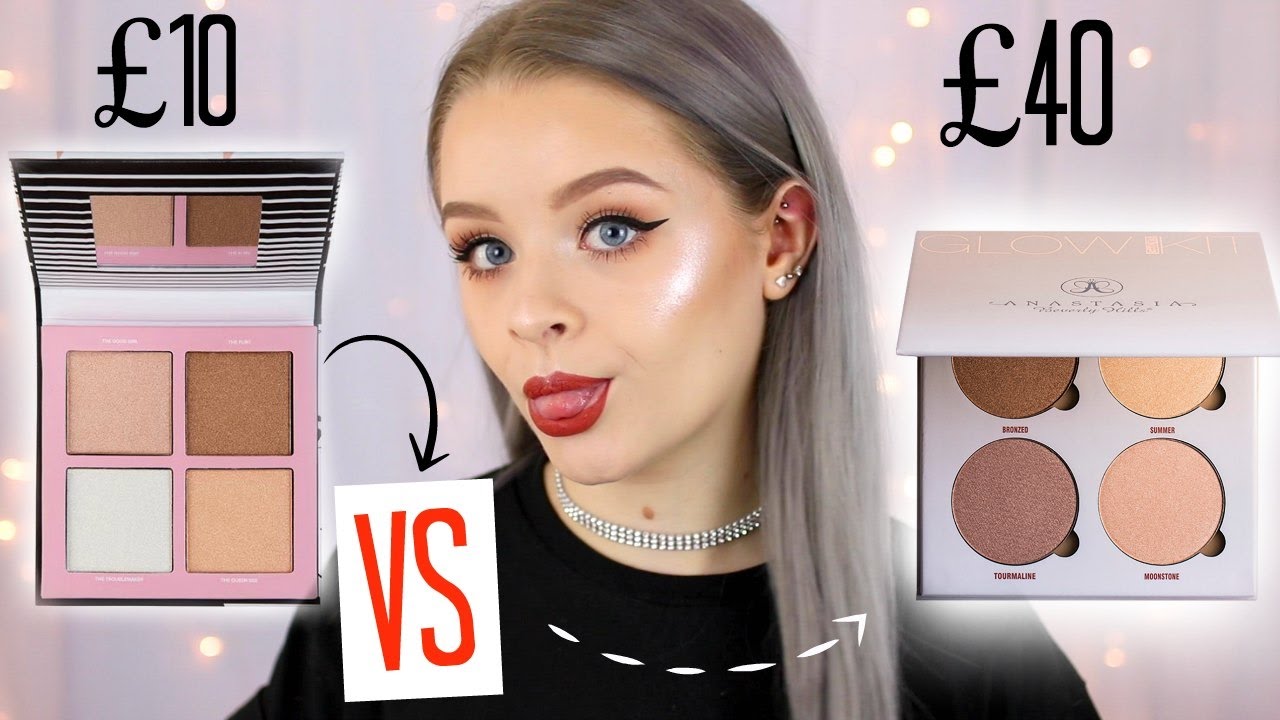 LOTTIE LONDON SHIMMER SQUAD VS GLOW KIT! | sophdoesnails - YouTube