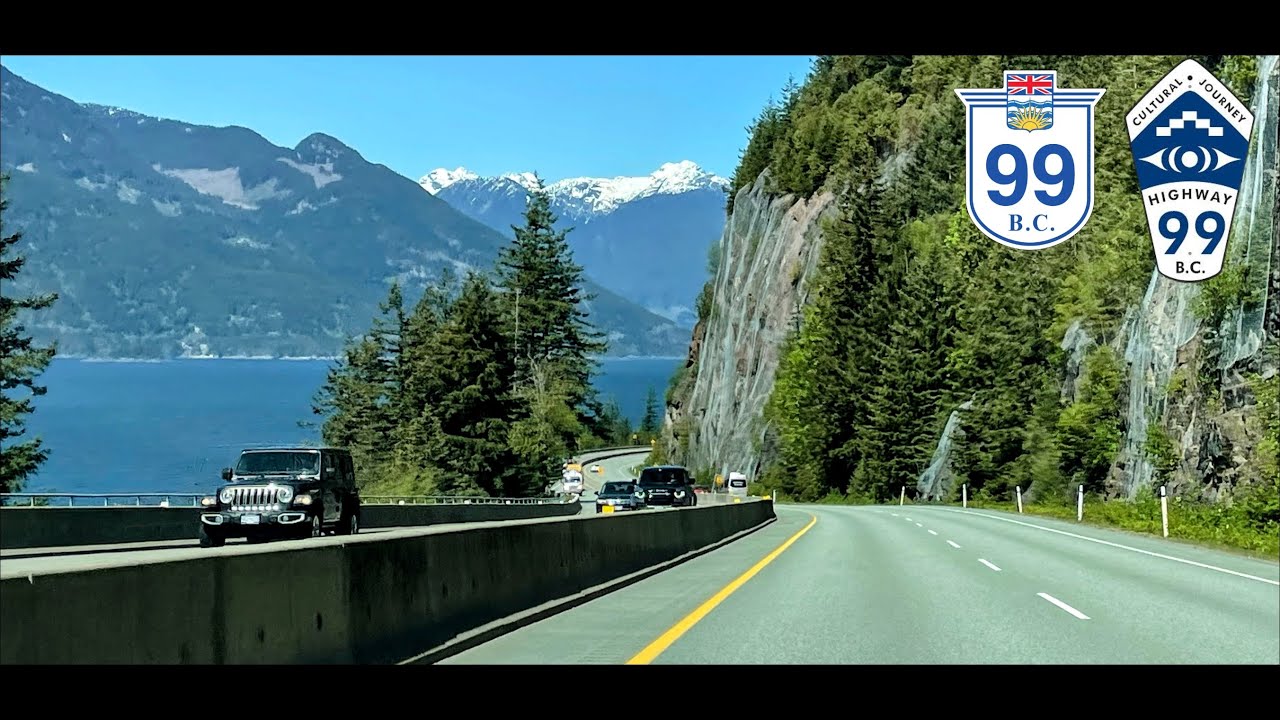 Sea to Sky Highway, Vancouver to Whistler - BC Highway 99 - 2024/40 - YouTube
