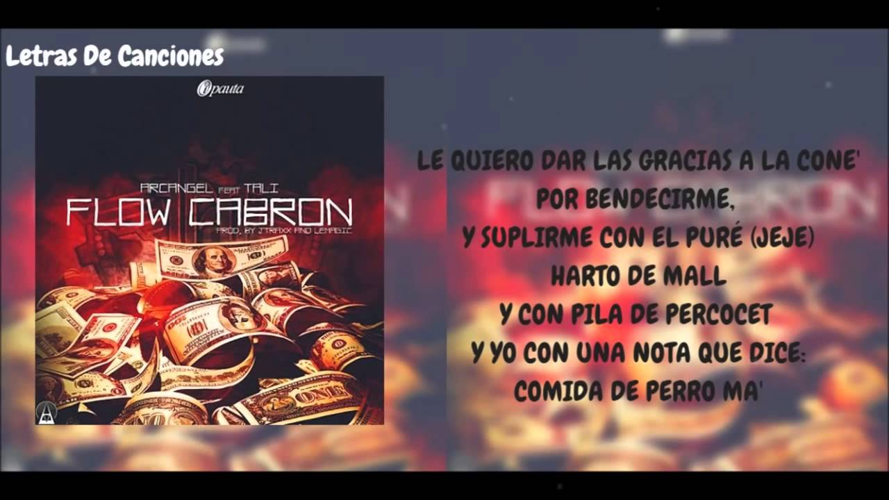 FLOW CABRON ARCANGEL FT TALI MCS LETRA - YouTube