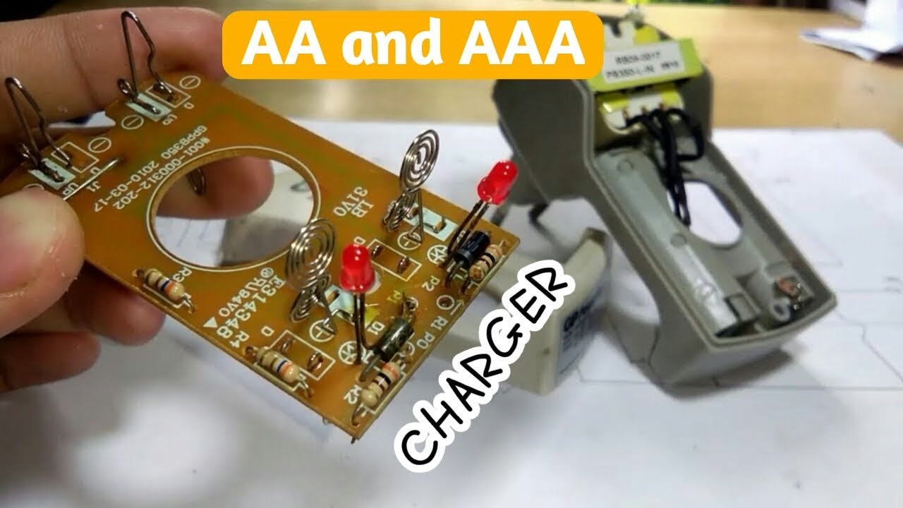Battery Charger || AA and AAA battary || Lat's see inside - YouTube