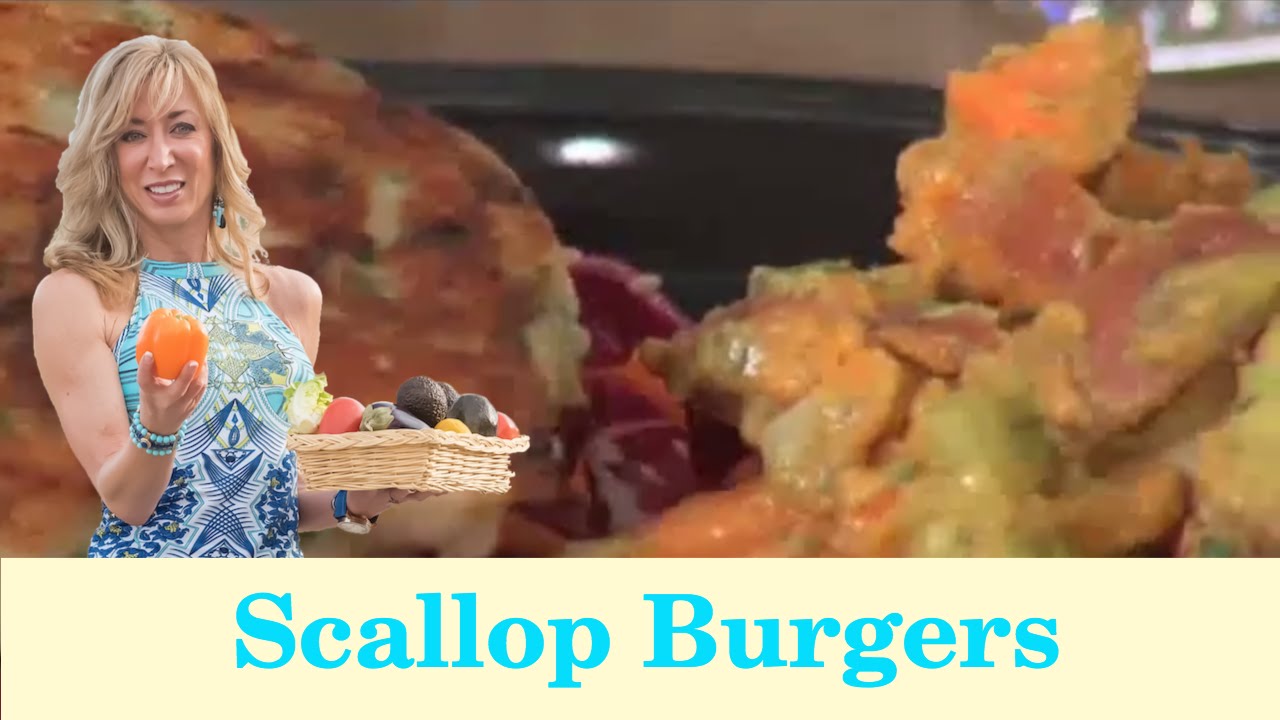 Scallop Burgers - Healthy and Delicious - YouTube