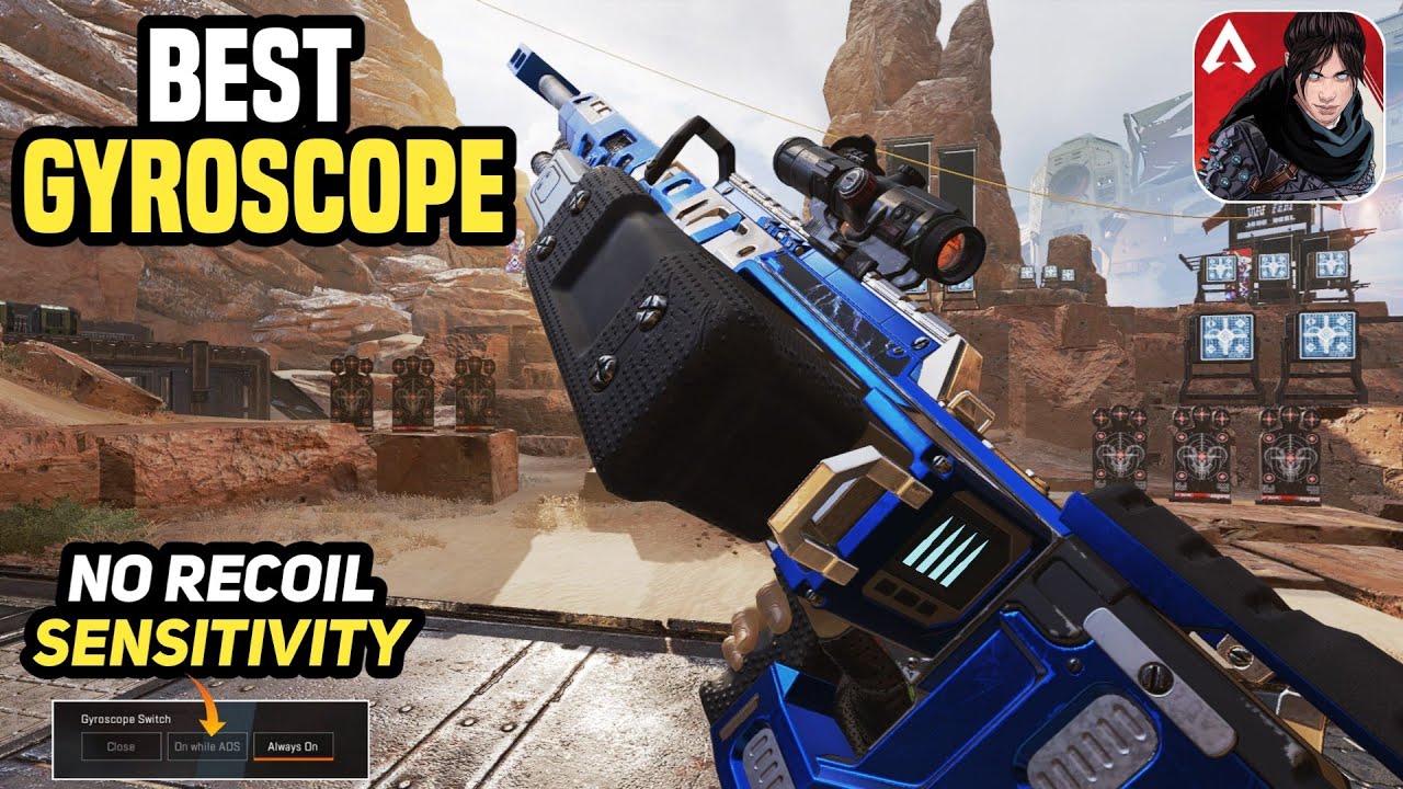 🔥BEST GYROSCOPE SENSITIVITY SETTING FOR APEX LEGENDS MOBILE - YouTube