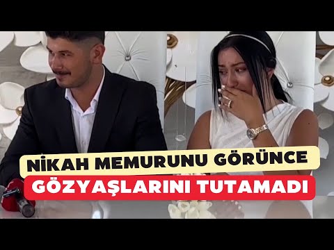 Nikah masasında karşısına çıktı! Gelin gözyaşlarına boğuldu