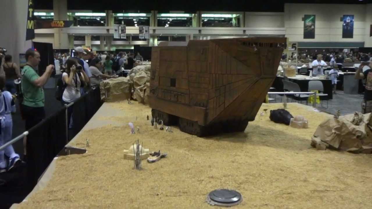 Star Wars Jawa Sandcrawler Celebration VI - YouTube