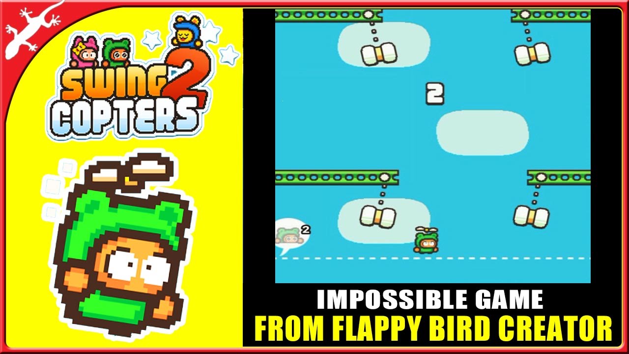Swing Copters 2 : New Impossible Game from Flappy Bird Creator !!! (ios ...