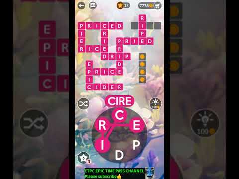 WORDSCAPES LEVEL 10778 - YouTube