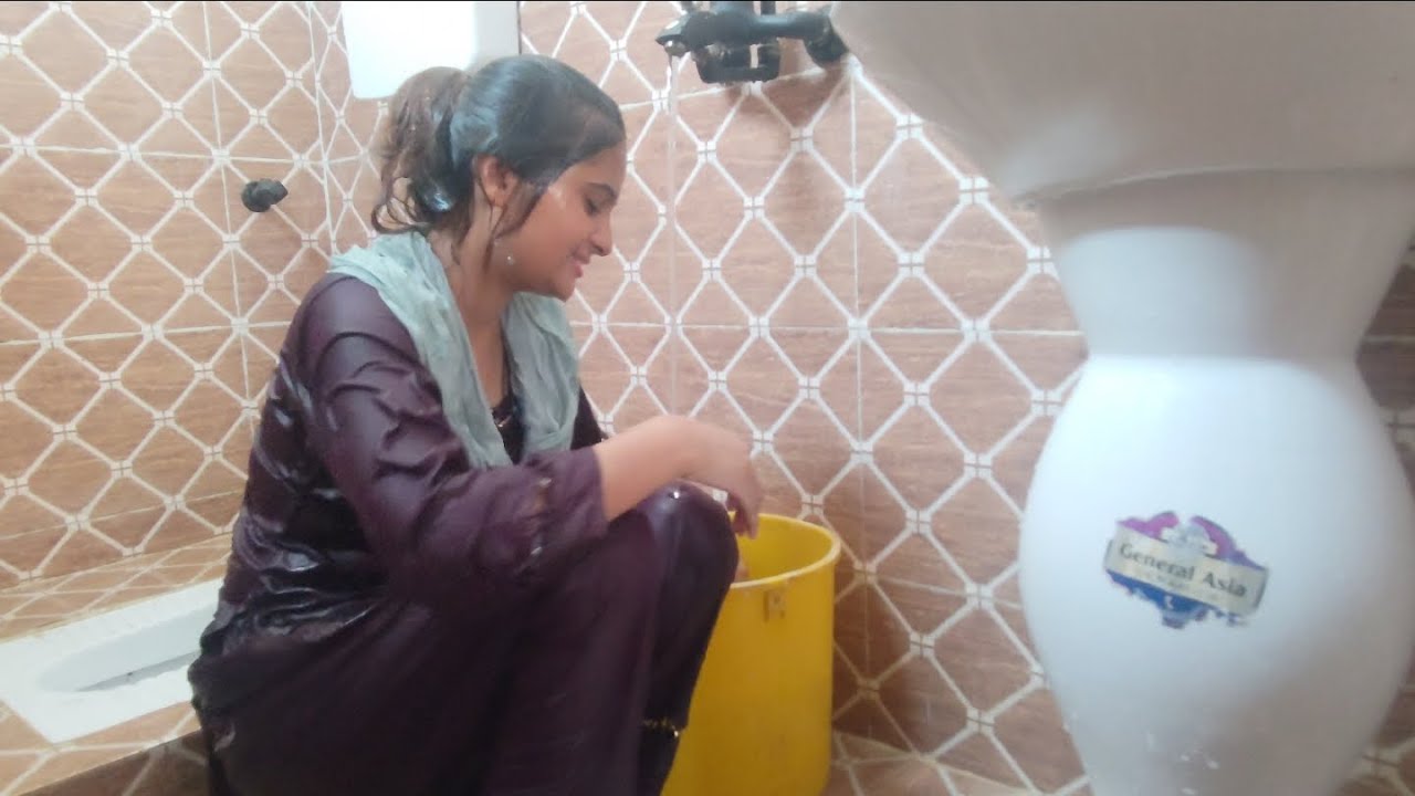 Desi step Shower seen with hot cleaning | Ghar ki safai - YouTube