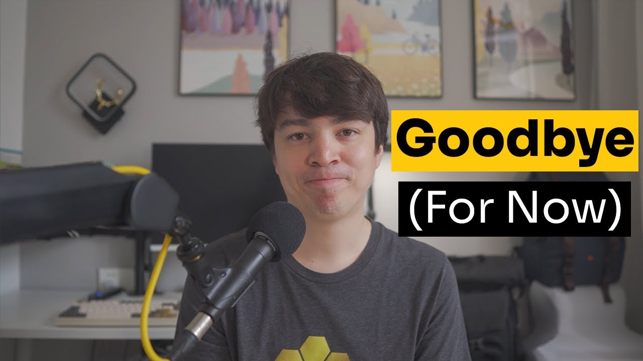 Taking a Break – A Quick Channel Update - YouTube