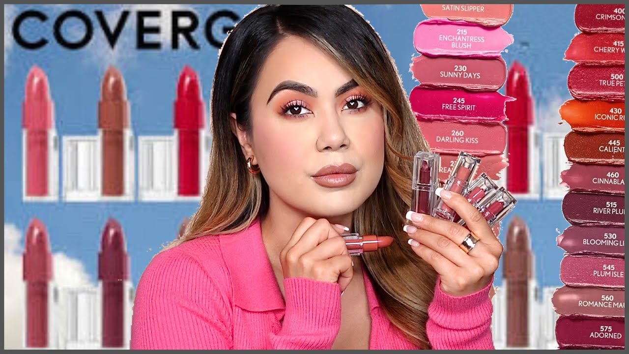 Covergirl Clean Lip Color Lipstick Review - YouTube