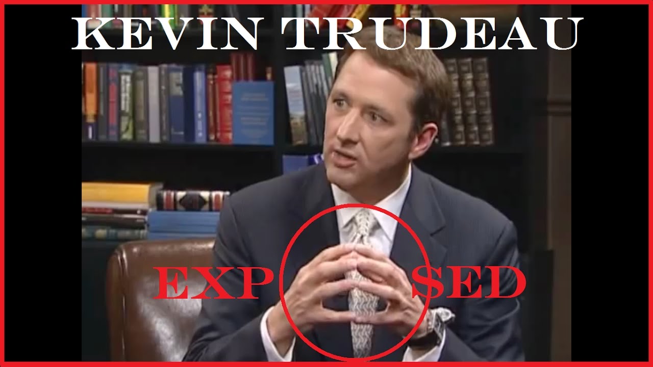 Con Artist Keven Trudeau Exposed! Caught using Masonic/Illuminati hand ...