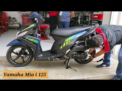 Bagong Navy Blue Mio i 125 ni Yamaha - YouTube