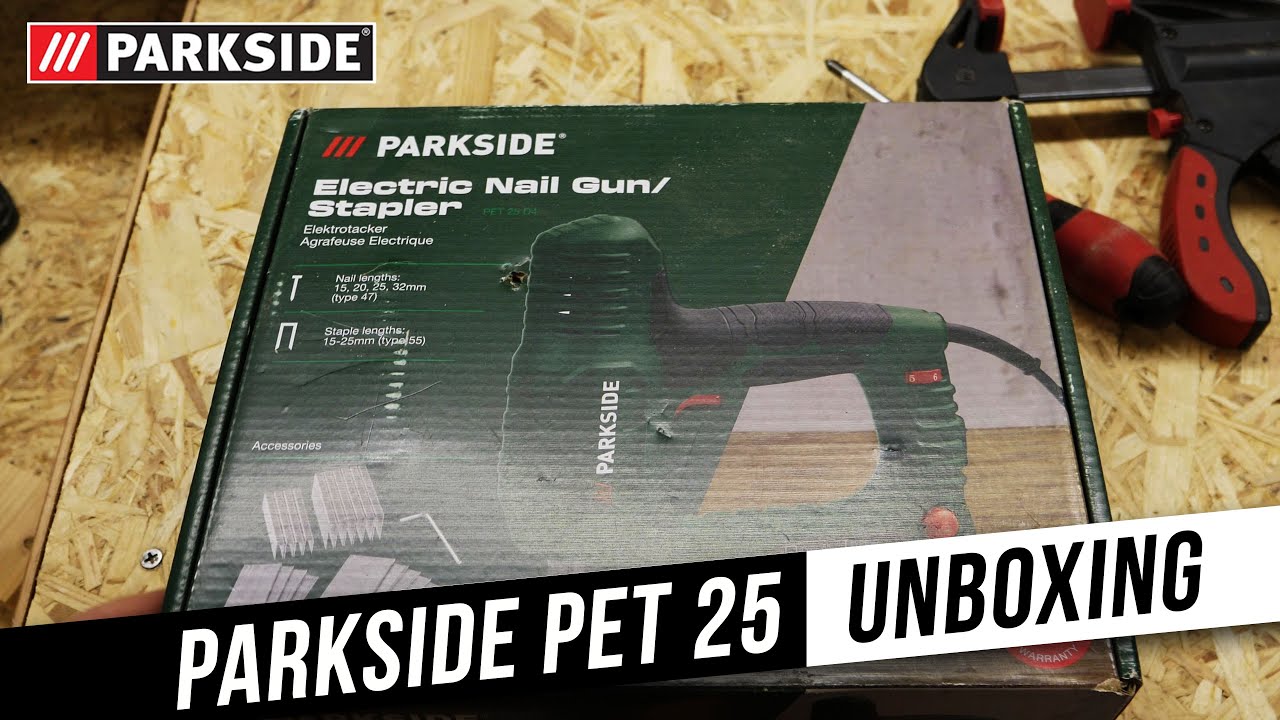 #Parkside Stapler PET 25 D4 unboxing, This Simple Nail Gun Will Save ...