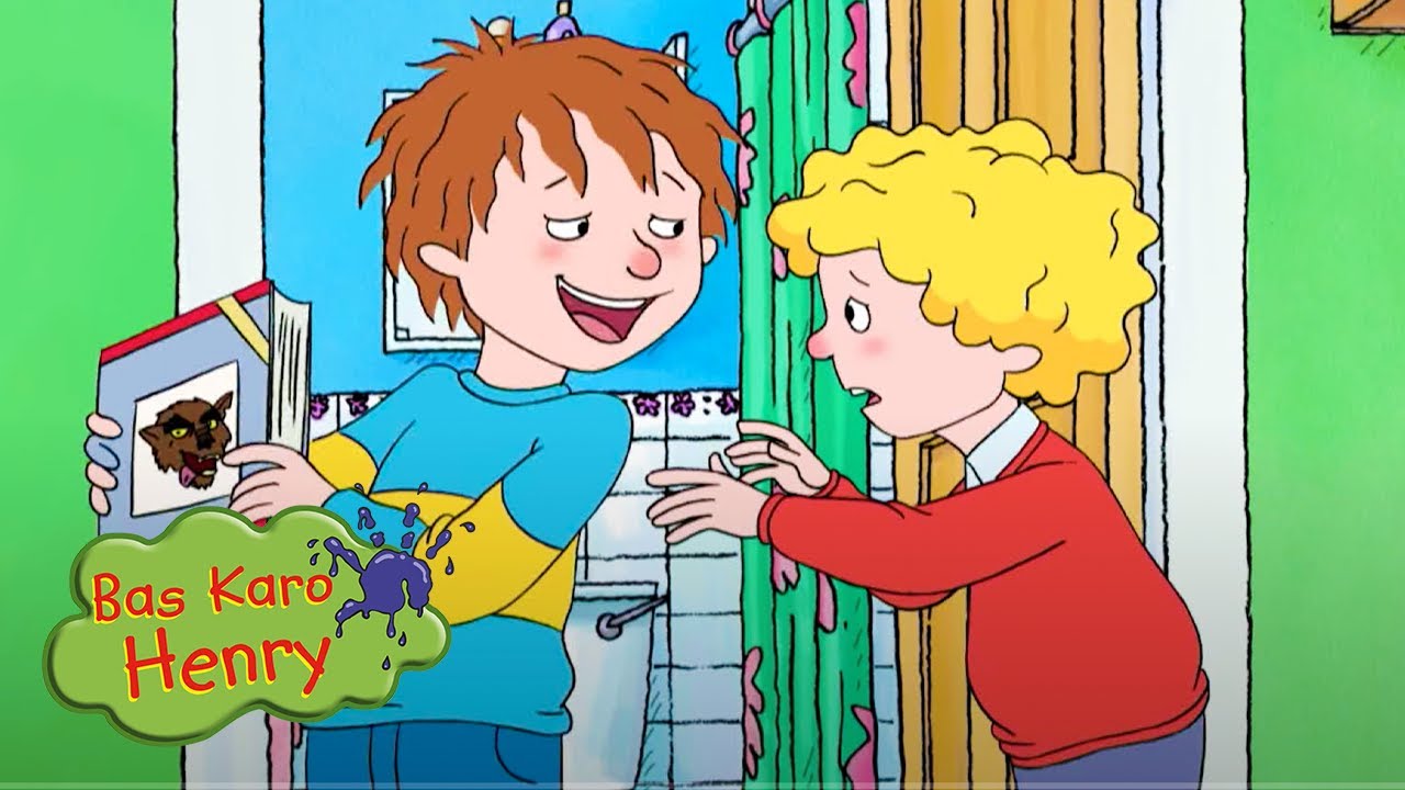 एक बहुत ही डरावनी किताब | Bas Karo Henry | बच्चों के लिए कार्टून ...