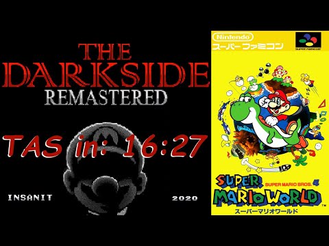 [TAS] The Darkside REMASTERED (SMW Hack) in 16:27