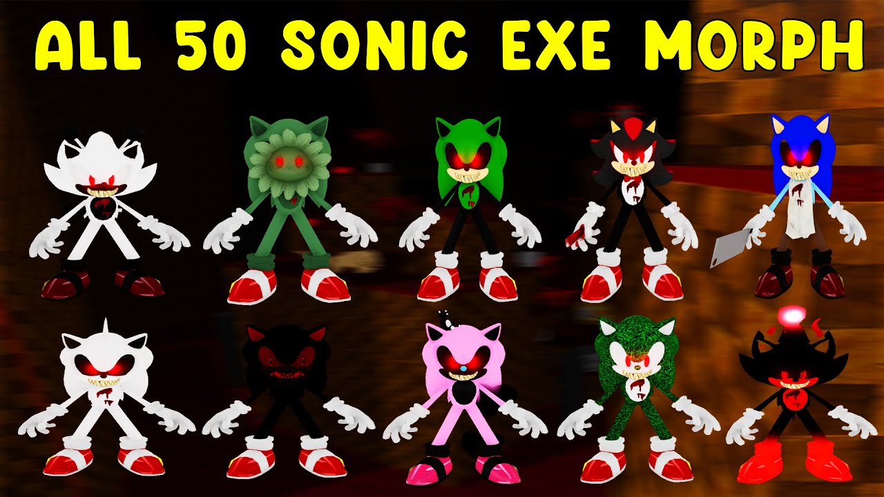 How To Find ALL 50 SONIC MORPH EXE in Find The Sonic EXE Morph - ROBLOX ...