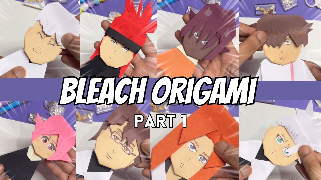( Part 1 )Bleach Origami Series | Bleach anime | #bleach#anime origami ...