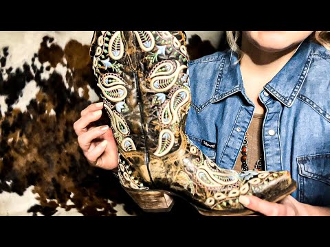 ASMR | Helping you Shop for New Boots Roleplay | personal attention 👢 🤠