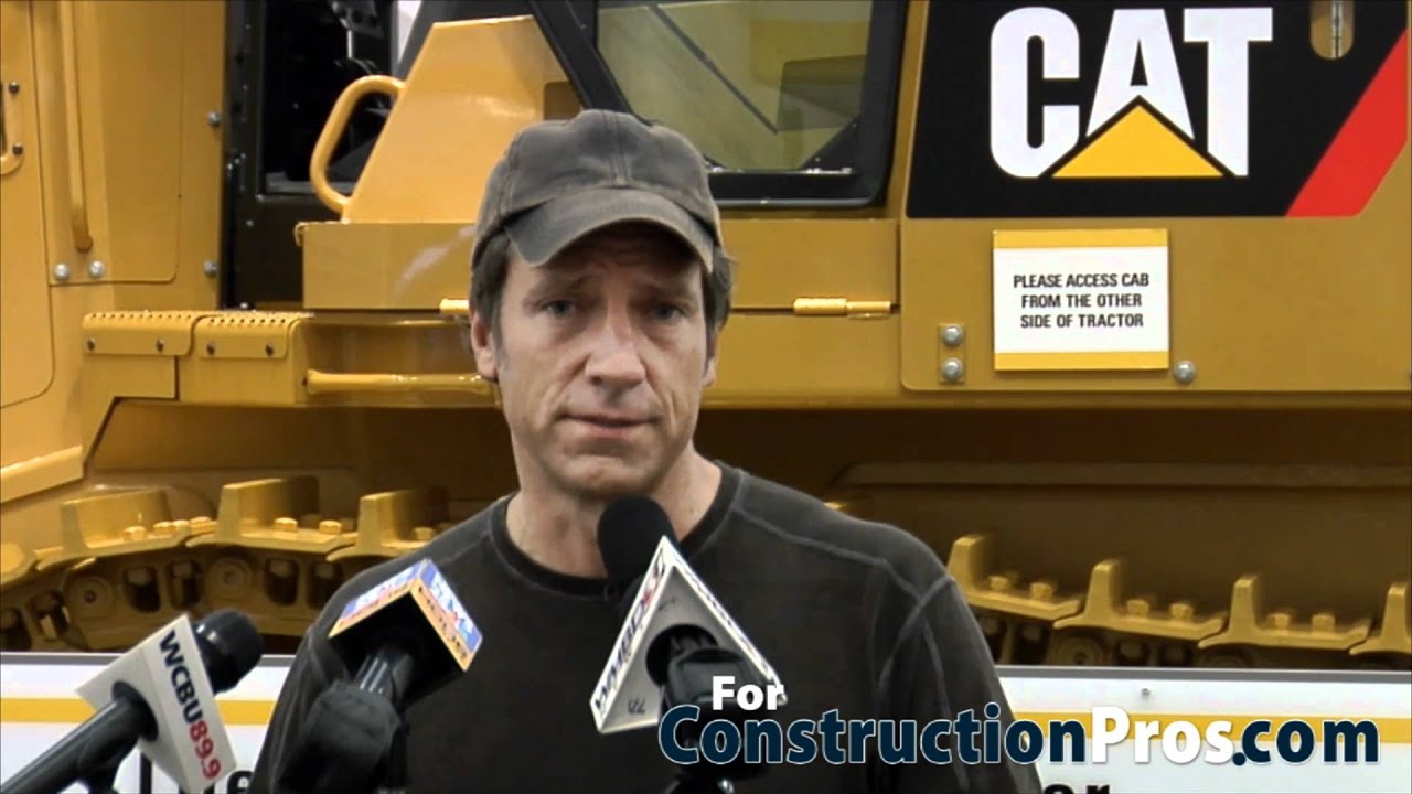 Mike Rowe Talks About Meeting Caterpillar Employees - YouTube