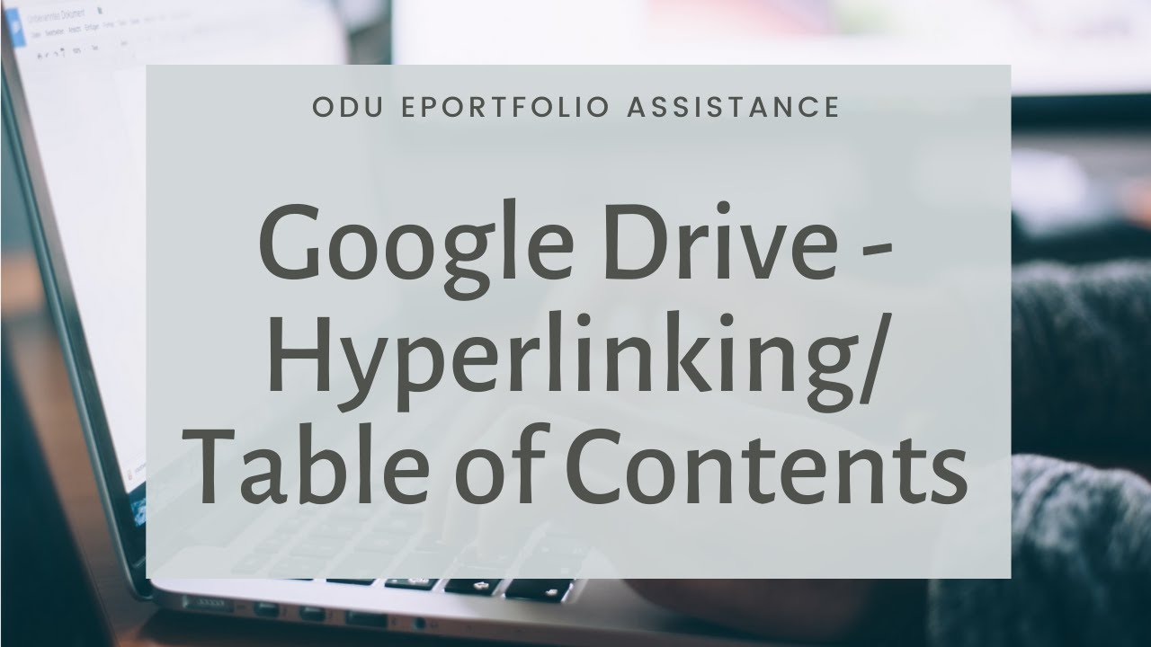 How To Hyperlink In Google Drive Make A Table Of Contents YouTube how-to-hyperlink-in-google-drive-make-a-table-of-contents-youtube
