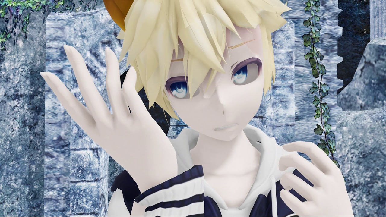 『MMD』H E A T H E N S 【WEREWOLF! LEN +DL】 - YouTube