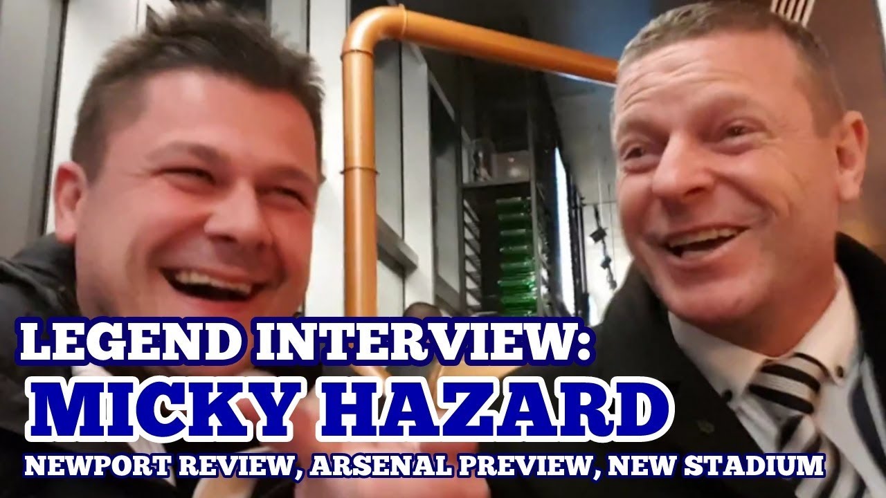 MATCH REVIEW WITH LEGEND MICKY HAZARD: Tottenham v Newport (& Arsenal ...