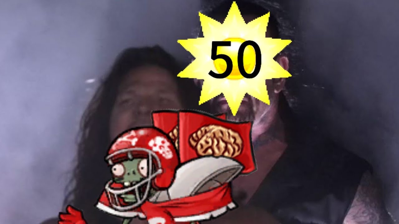 50 Sun counters Football Flag zombie in Pvz Fusion - YouTube