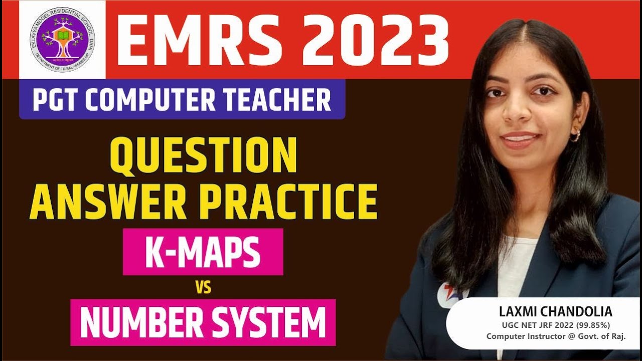 EMRS PGT Computer Teacher Vacancy | K Maps vs Number System | EMRS PGT ...
