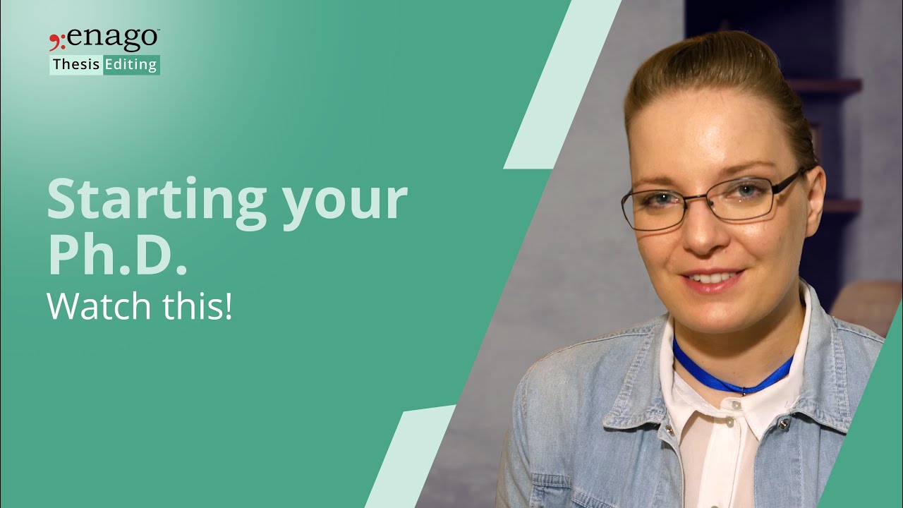 Starting your PhD? Watch this Before You Begin! - YouTube