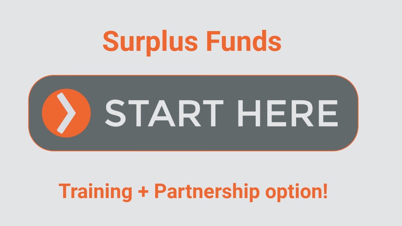 Surplus Funds Training + Partnership Option - YouTube
