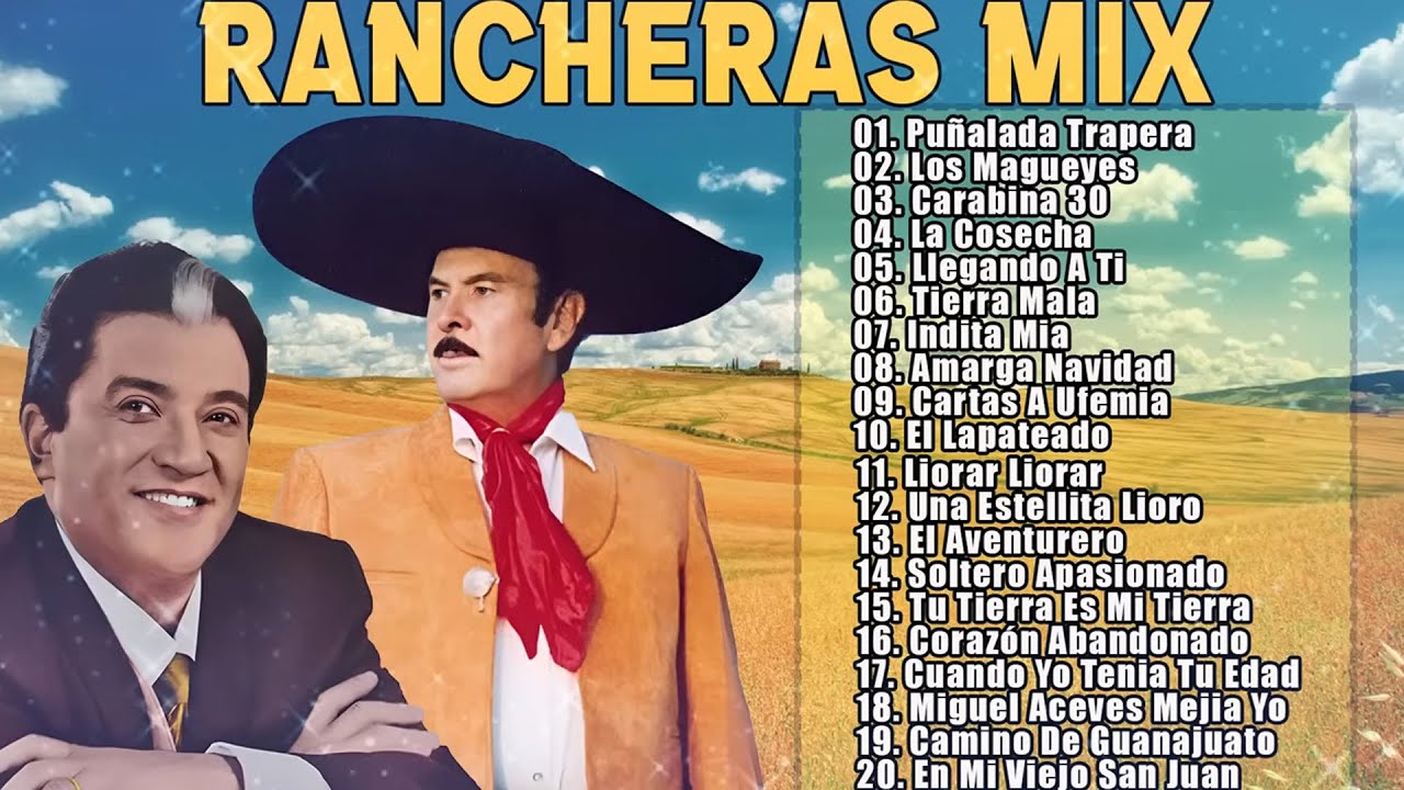 COLECCIÓN DE LAS MEJORES CANCIONES DE ANTONIO AGUILAR - YouTube