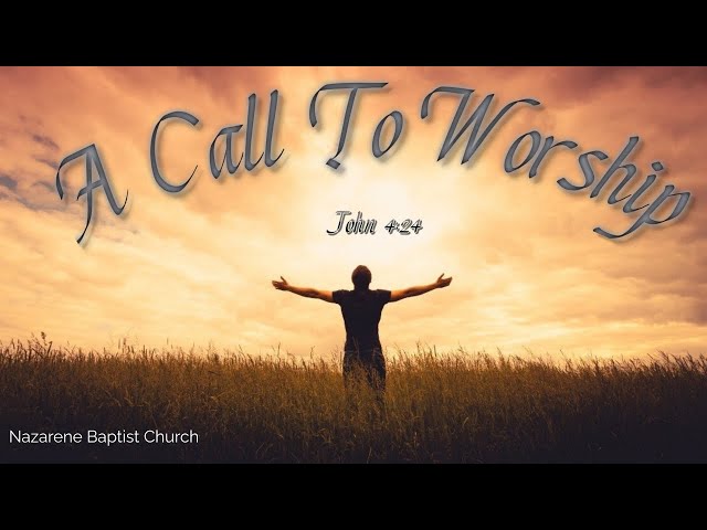 Call To Worship Scripture