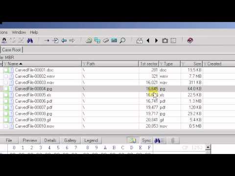 Video 6 - Navigating an image or disk using LBA sector numbers - YouTube