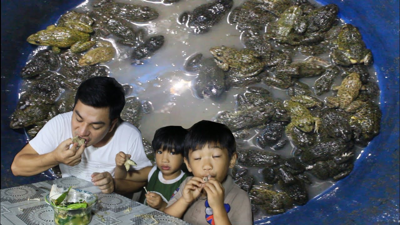 BULLFROG SOUP || SABAW NG PALAKA (KABAKAB) NA MAY MALUNGAY | Parang ...