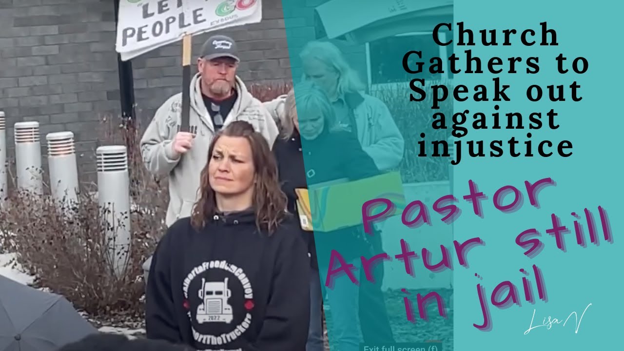 Pastor David Thomas Outside Edmonton Remand centre - YouTube