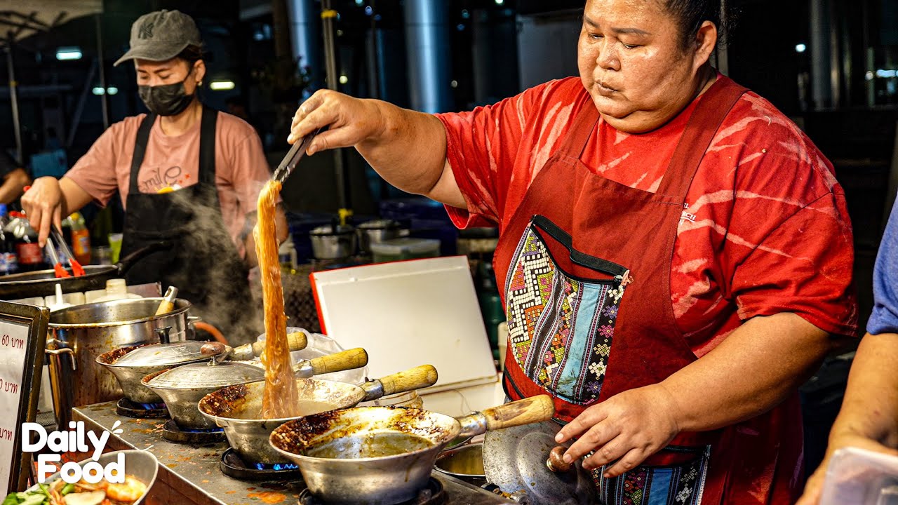 Bangkok’s Best-Kept Secret? SWU Night Market Street Food Tour! - YouTube