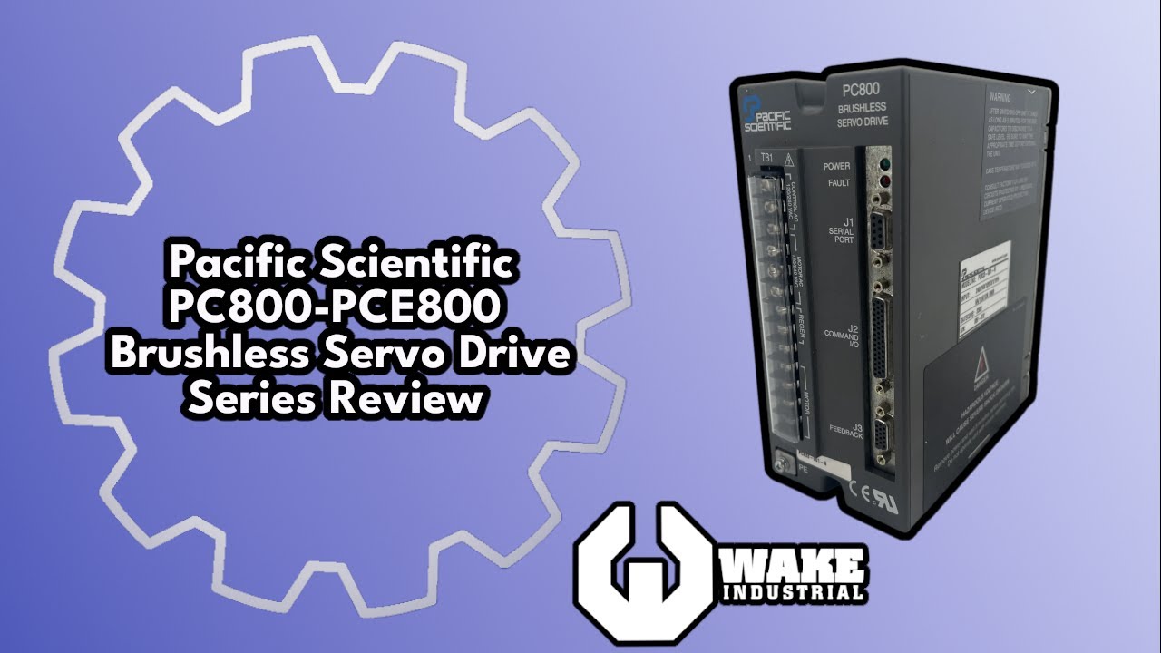 Pacific Scientific PC800 Drive Series - YouTube