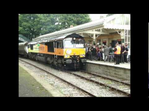 Colas Rail Class 66 diesel Loco No. 66849 'Wylam Dilly' at Stanhope On ...