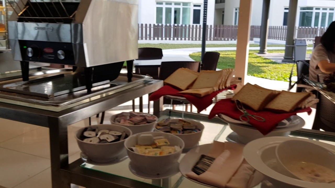 Breakfast at KSL Hot Spring Resort - YouTube