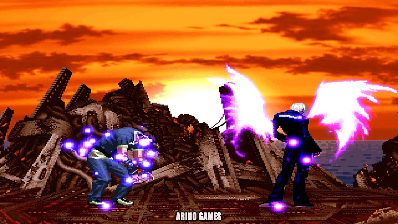 OROCHI SHINGO VS OROCHI K' EPIC FIGHT KOF ARINO GAMES! - YouTube