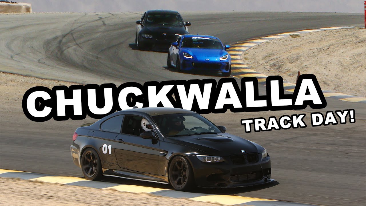 RACING MY E92 M3! (Chuckwalla Track Day) - YouTube