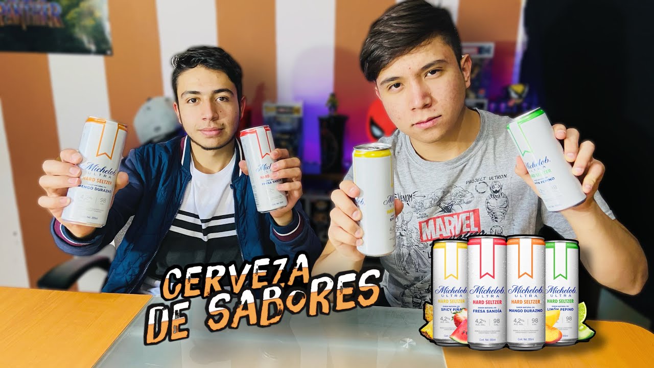 Probando ¿cerveza? de sabores | hard seltzer Michelob ultra - YouTube