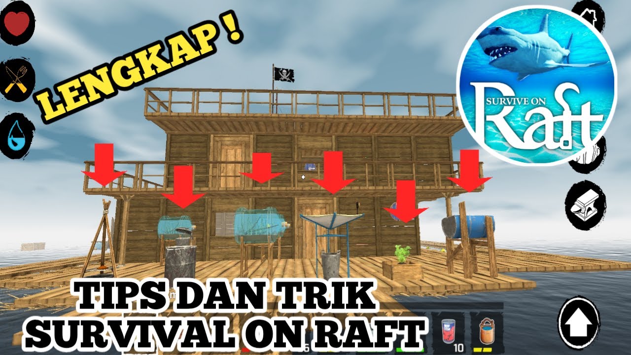 Tips Dan Trik Lengkap - Survival On Raft Multiplayer Android - YouTube