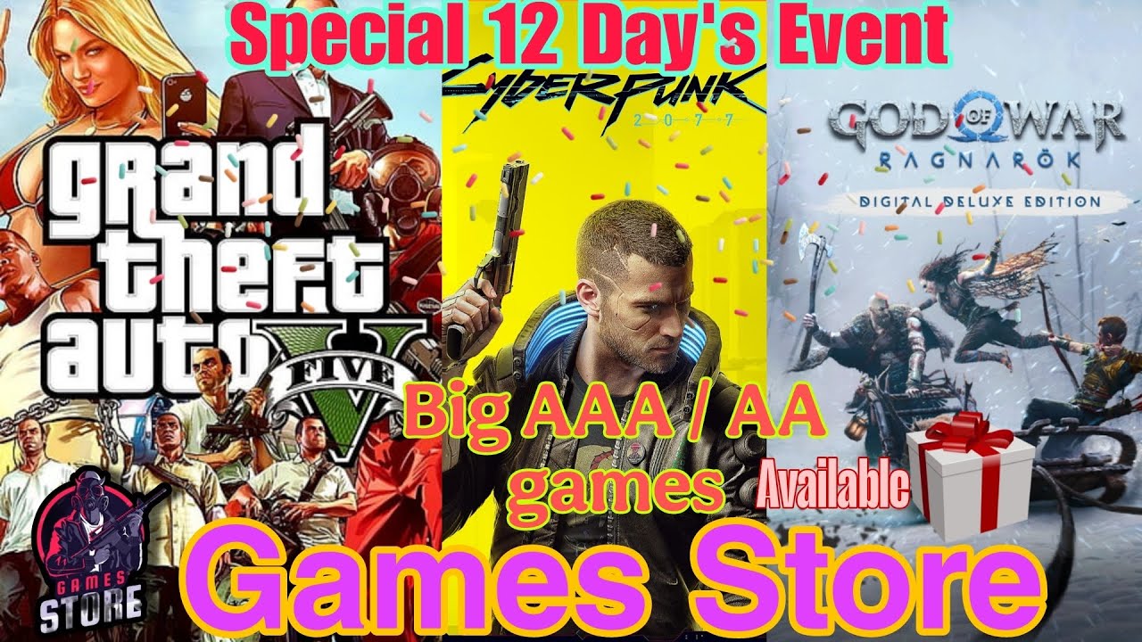 Games Store Special 12 Day's Event.Which games will get? everything ...